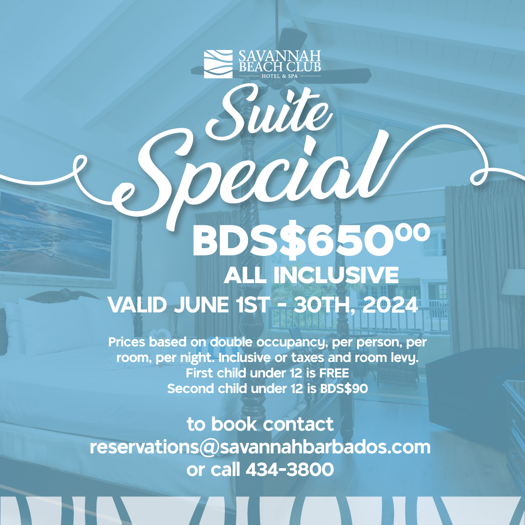 Staycations at Savannah - Savannah Beach Club, Barbados